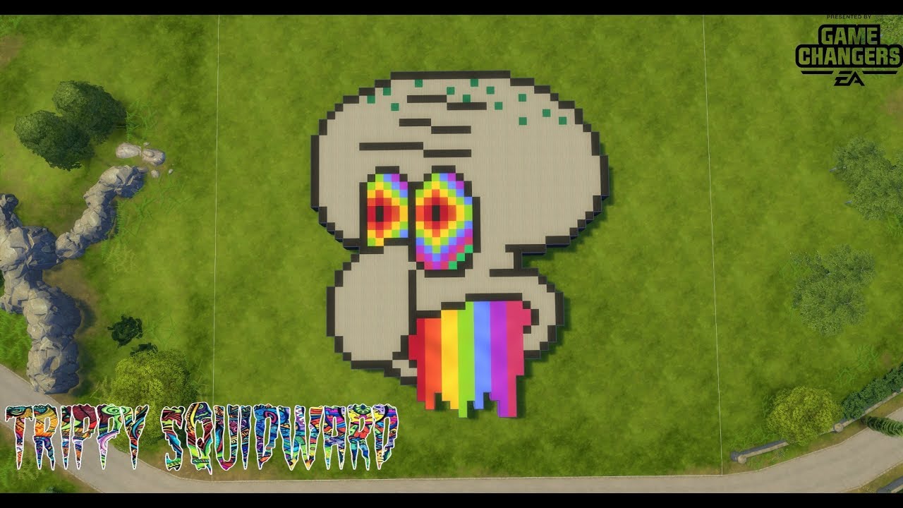 Trippy Squidward - YouTube