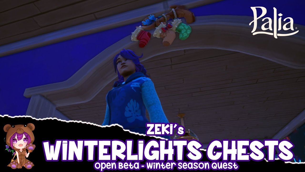 Palia - Winterlights Chests Location / Zeki's Winterfest Challenge ...