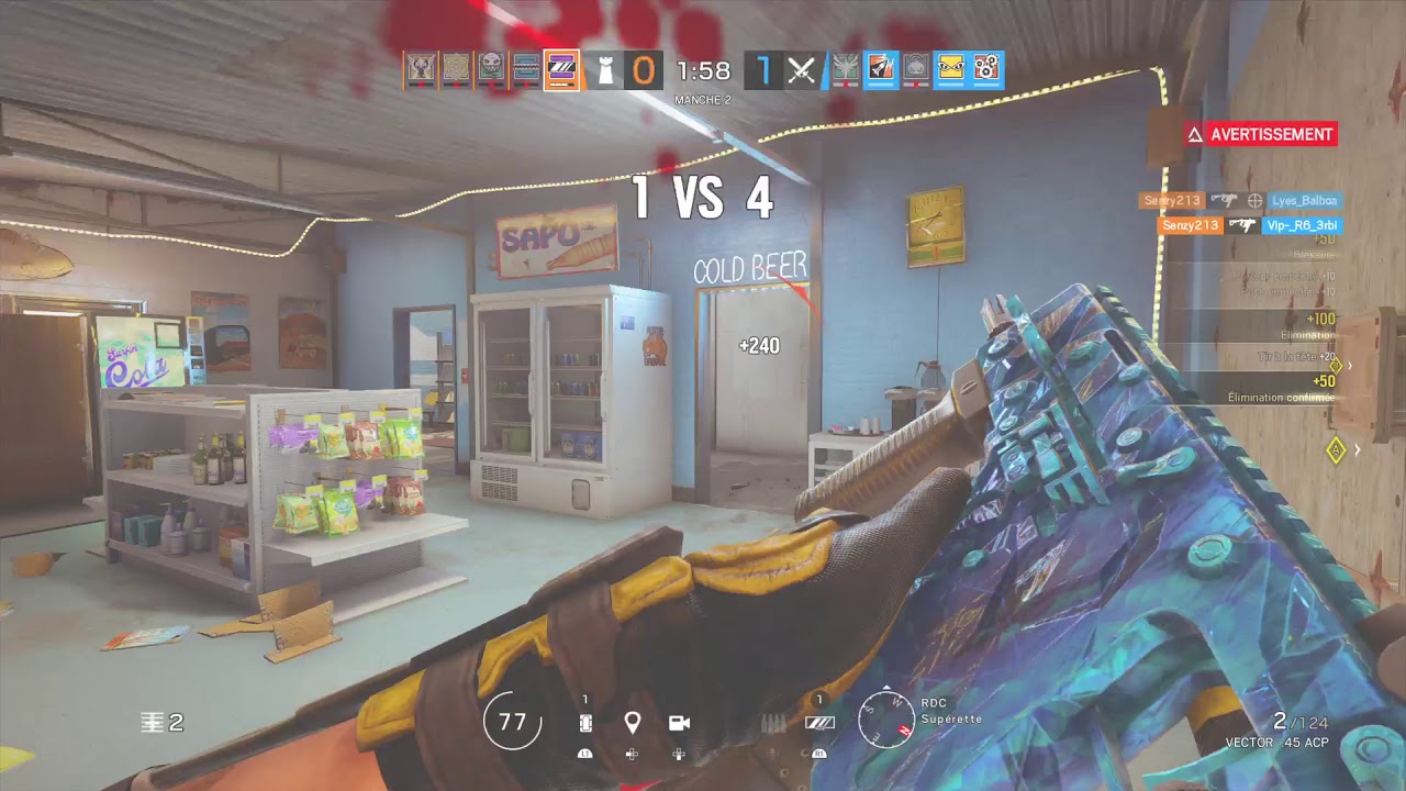 R6 1v5 mira - YouTube