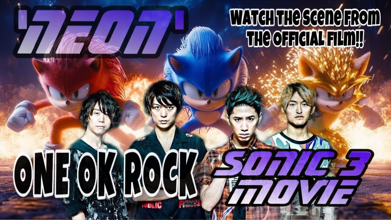 Sonic the Hedgehog 3 Movie Scene + ONE OK ROCK ‘Neon’ | #sonicmovie3 ...