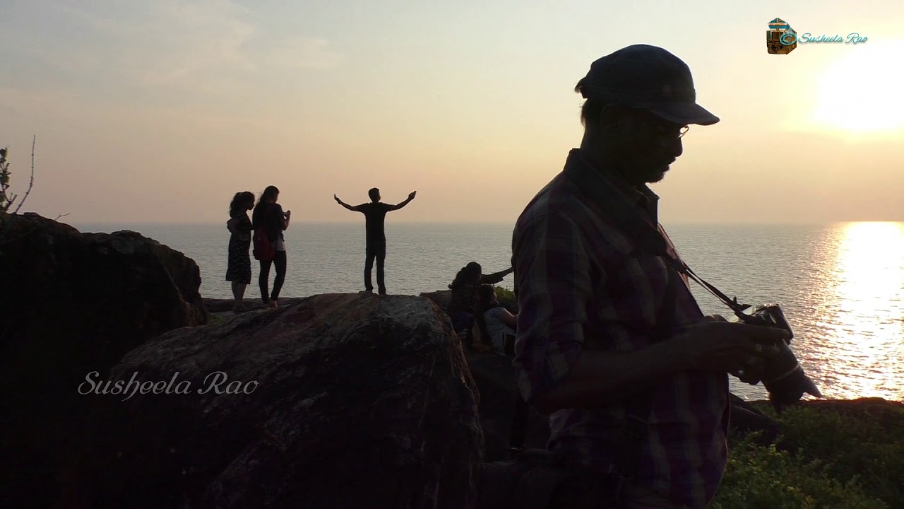 Vid - 374 Peaceful & alluring - Vannalli Beach Kumta in Karnataka - YouTube