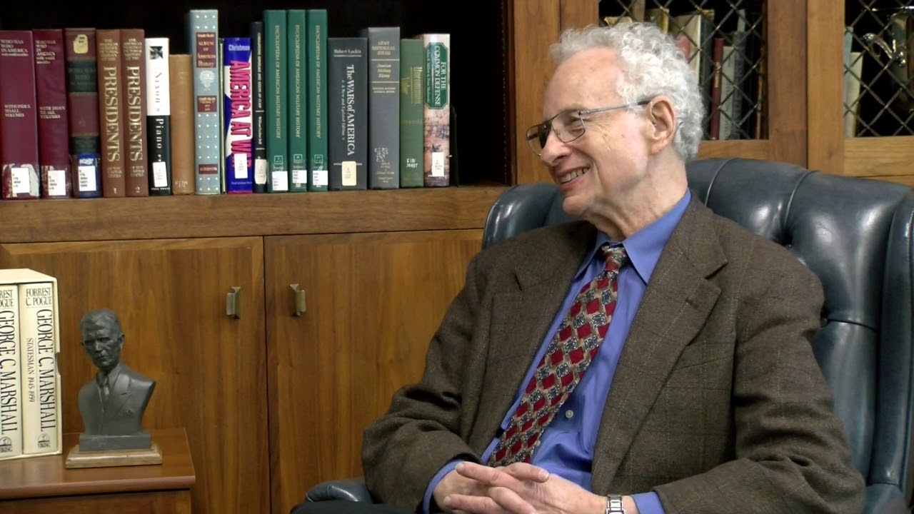 Marshall Moments: Dr. Melvyn P. Leffler - YouTube