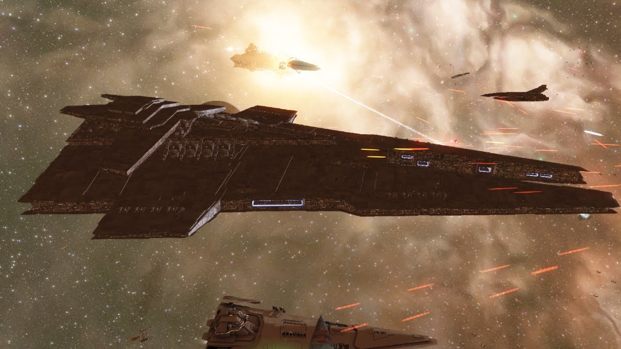 Star Wars: Ancient Sith Harrower Fleet VS Rebel Alliance - NPC Space ...