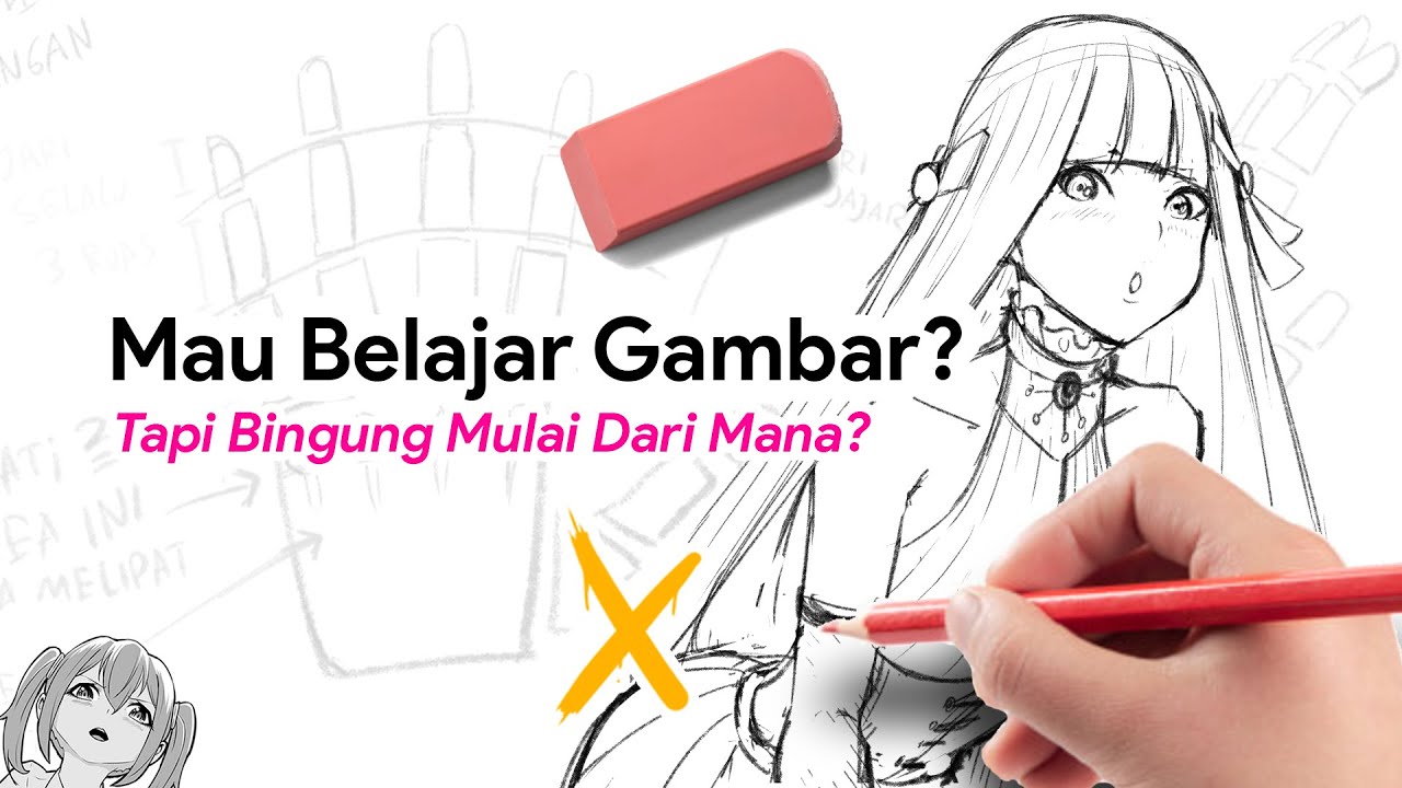 Video Untuk Yang Baru Mau Mulai Belajar Gambar | Tutorial Menggambar ...