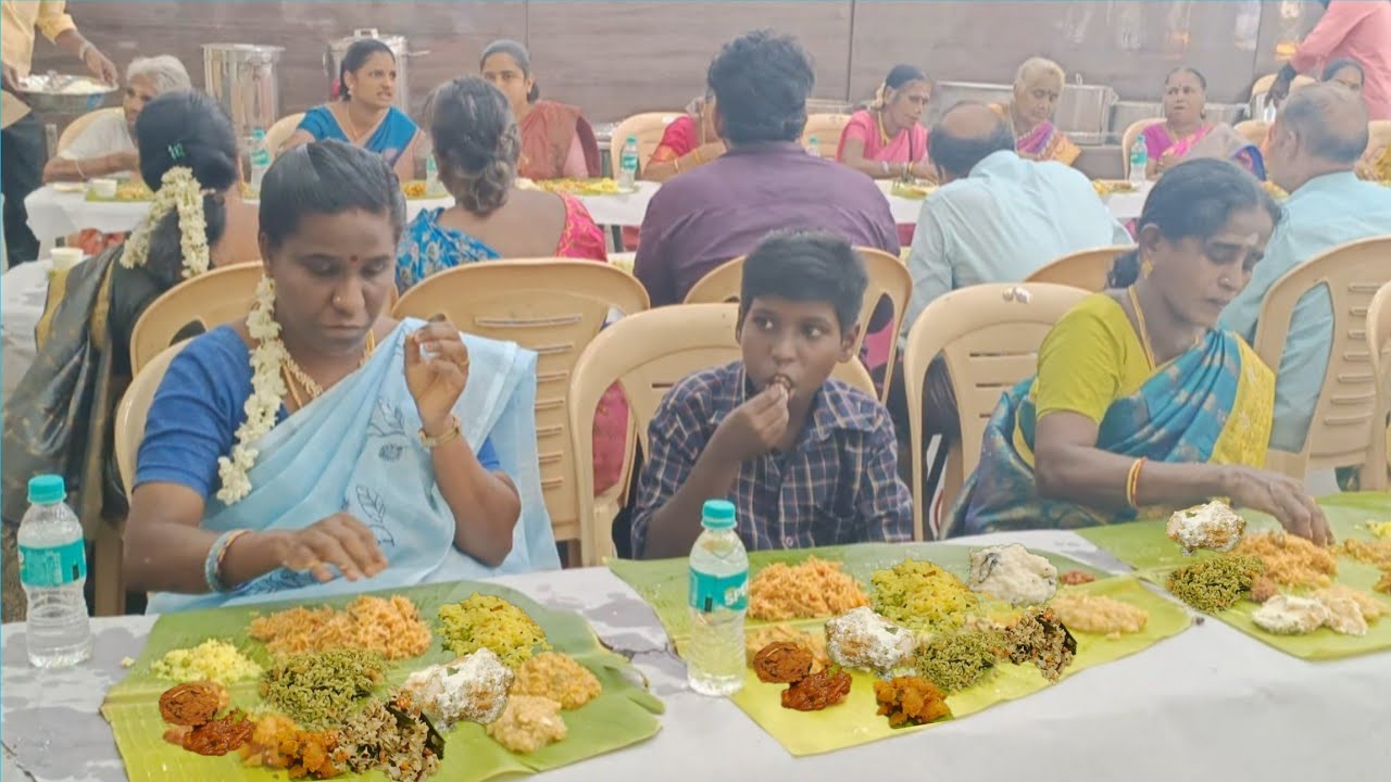 South Indian famous 15-வகையான சீமந்த சாப்பாடு | 15 variety of pure ...