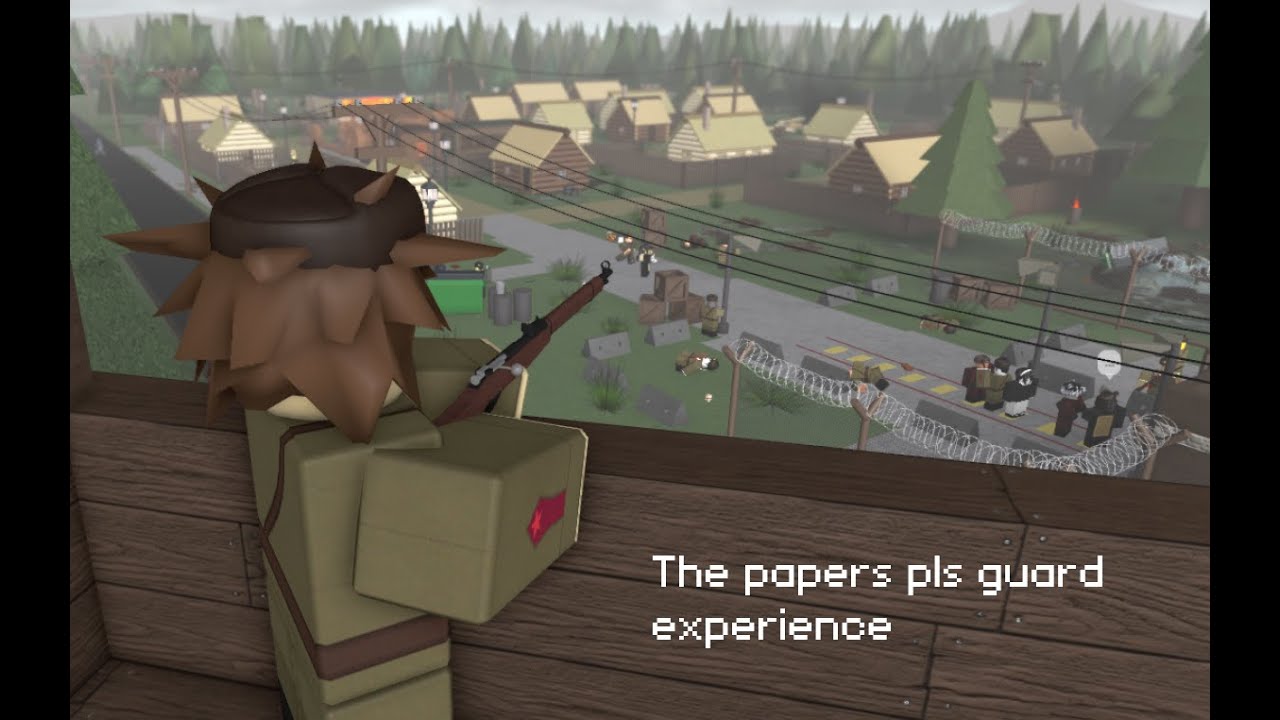 The papers pls Guard experience - YouTube