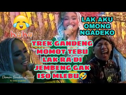 Dalang Seno lucu lak AQ omong ngadeko@Trek gandeng momot tebu lak Ra di ...