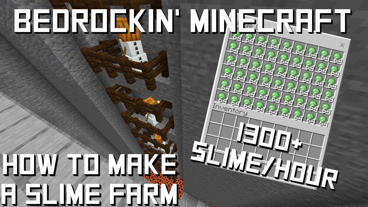 Lots of Slime! Easy to build 1 chunk slime farm. No iron golems needed ...