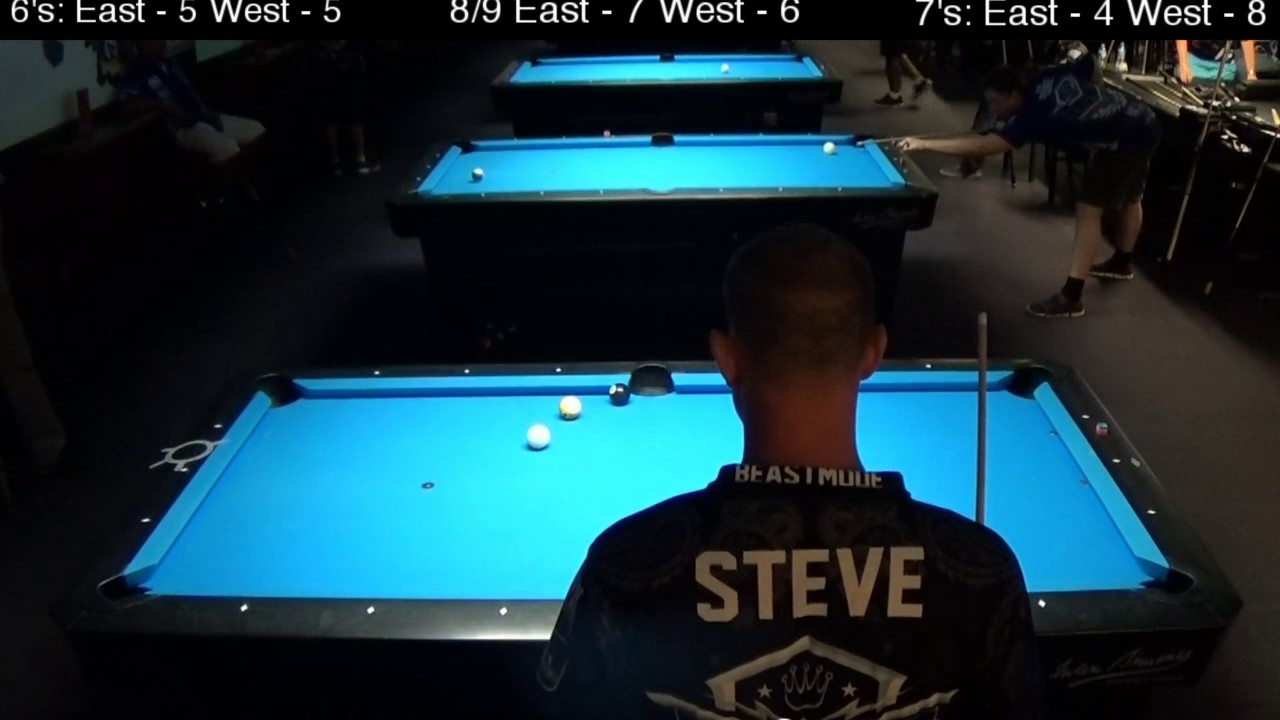 Nick Cipiti vs. Steve Stowers - 2017 East vs. West 10 Ball Bar Box ...