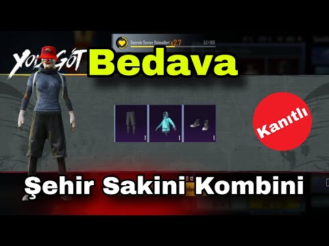 Bedava Şehir Sakini Kombini Nasıl Alınır!? - Pubg Mobile