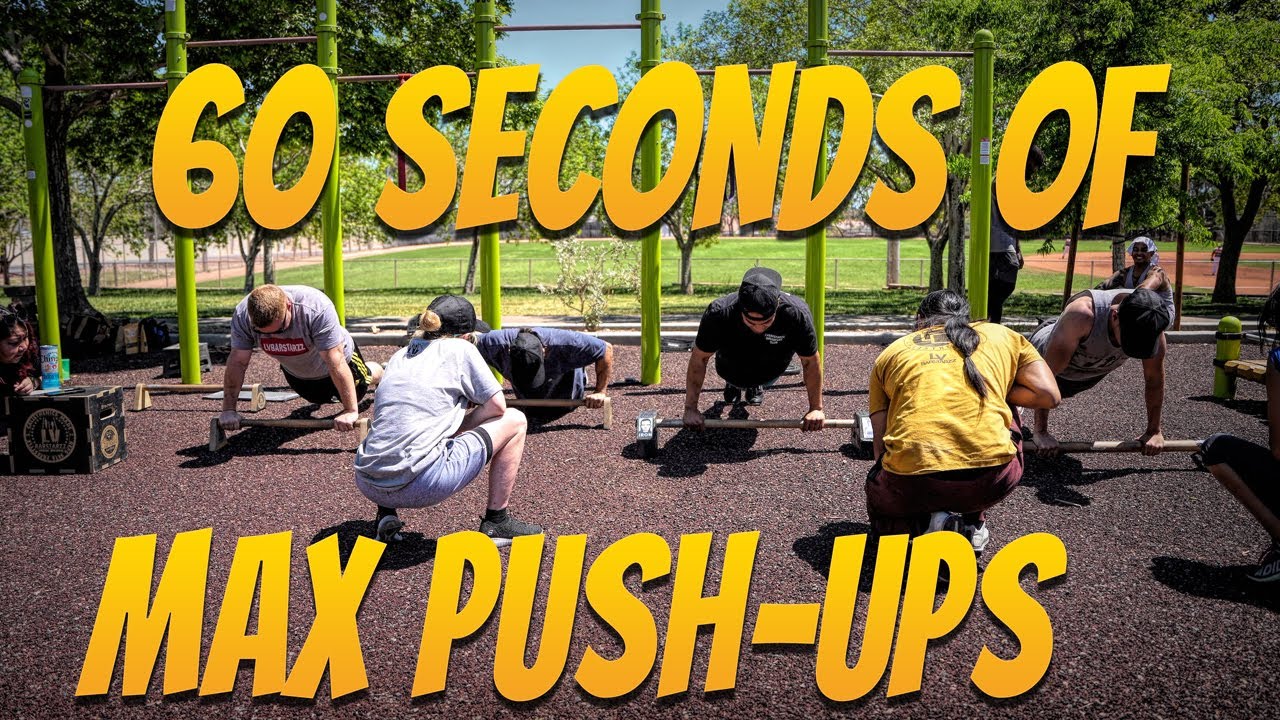 60 Seconds of Max Push-ups - YouTube