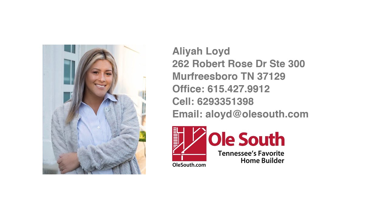 2336 Convention Way Murfreesboro TN 37130 — Aliyah Loyd - YouTube