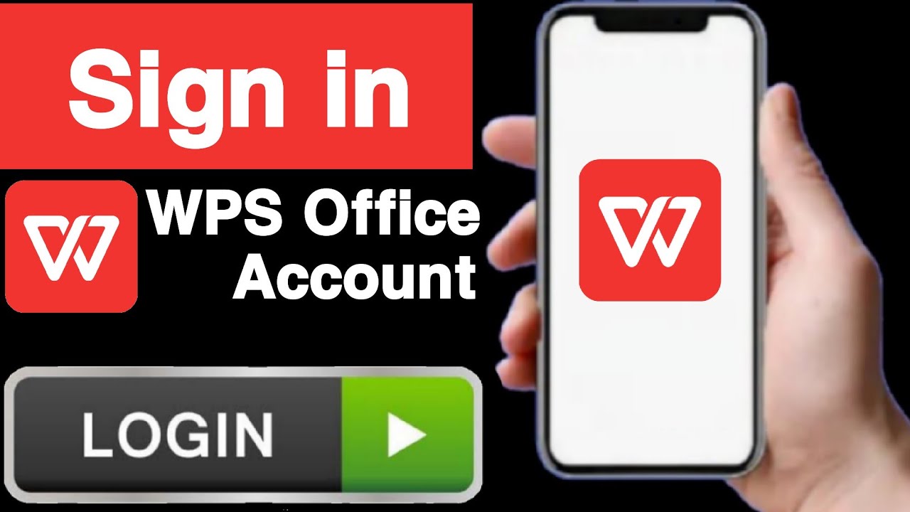 How to sign in wps office account||Sign in wps office account||WPS ...