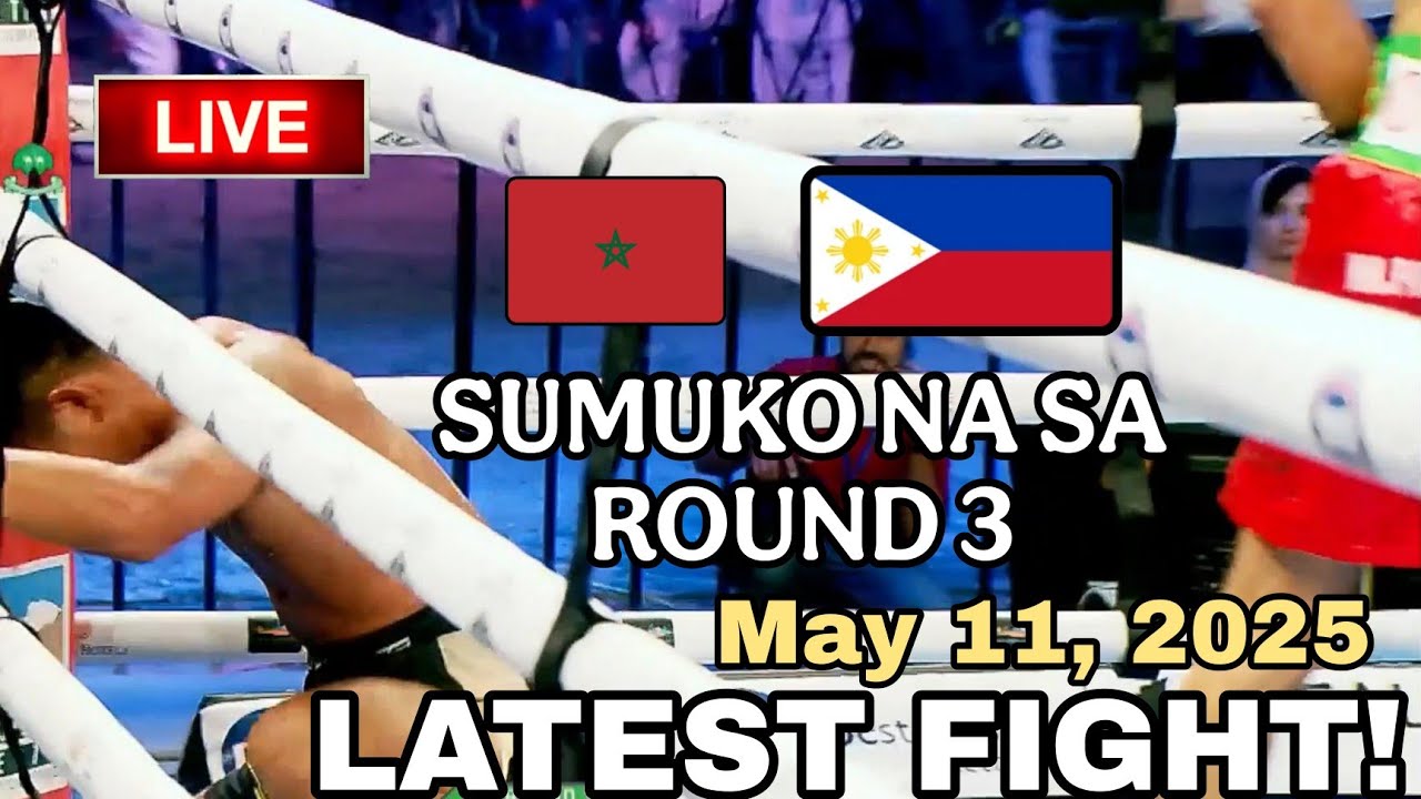 LATEST FIGHT! May 11, 2025 l Sumuko na sa round 3 l Squerd0 vs Zahina ...