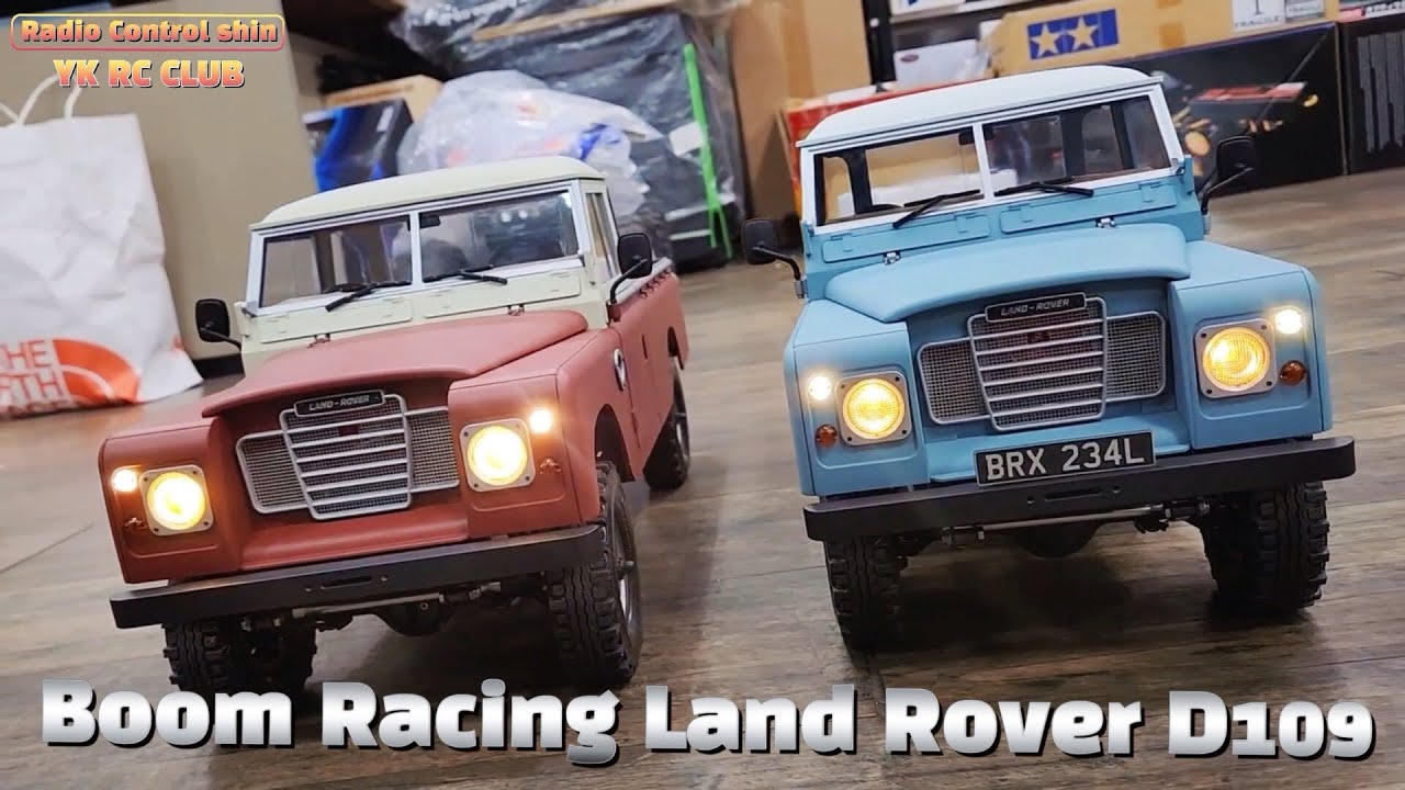 Boom Racing Land Rover D109 | 붐레이싱 랜드로버 d109 출고 - YouTube