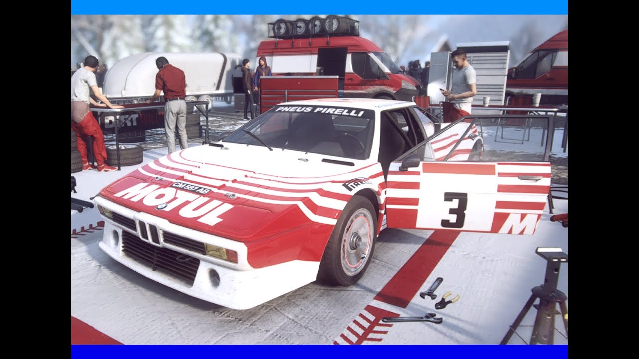 Taking monster for a walk... It bites again!! | BMW M1 Procar Rally ...