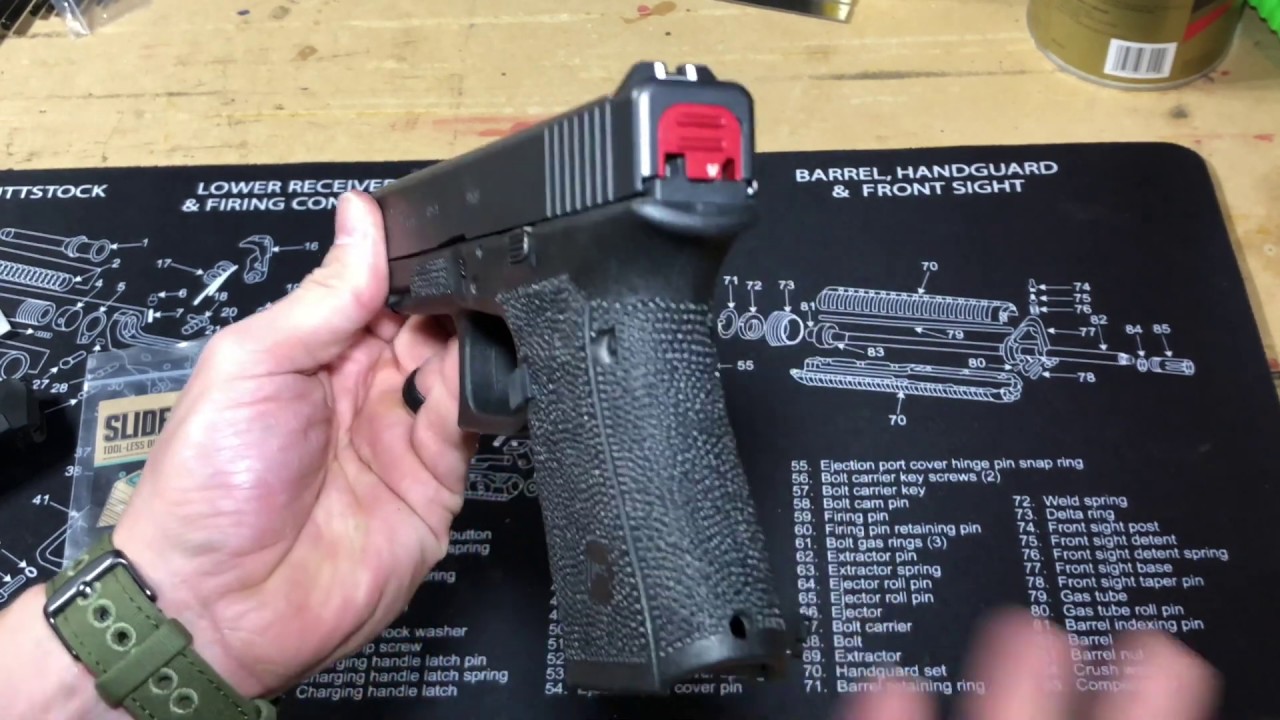 Glock Slide Plate Replacement (CRAZY EASY) - YouTube