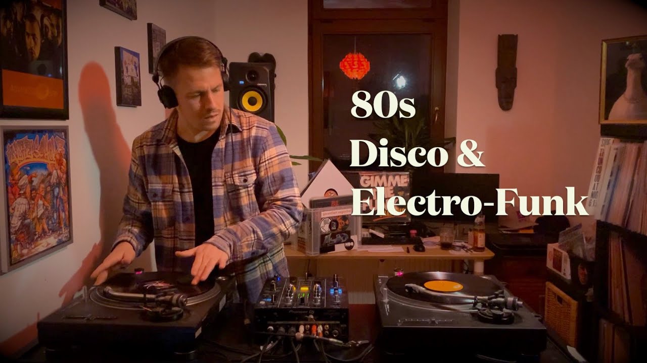 Italo Disco Electro Vinyl DJ Set Mix by JohnX #3 - YouTube