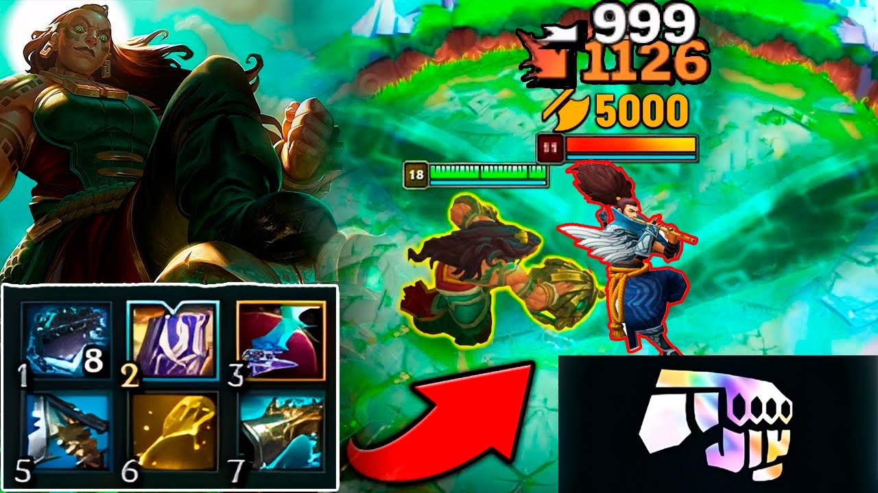 ILLAOI CON LA ESPATULA DORADA DE URF Y MIS HABILIDADES HACEN CRITICO ...