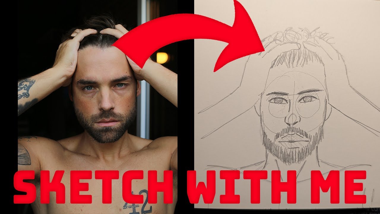 Learn how to sketch with a pencil | Daily sketching practice 14 - YouTube