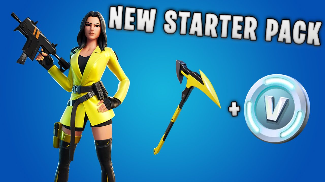 NEW FORTNITE YELLOW JACKET STARTER PACK (Fortnite Battle Royale) - YouTube