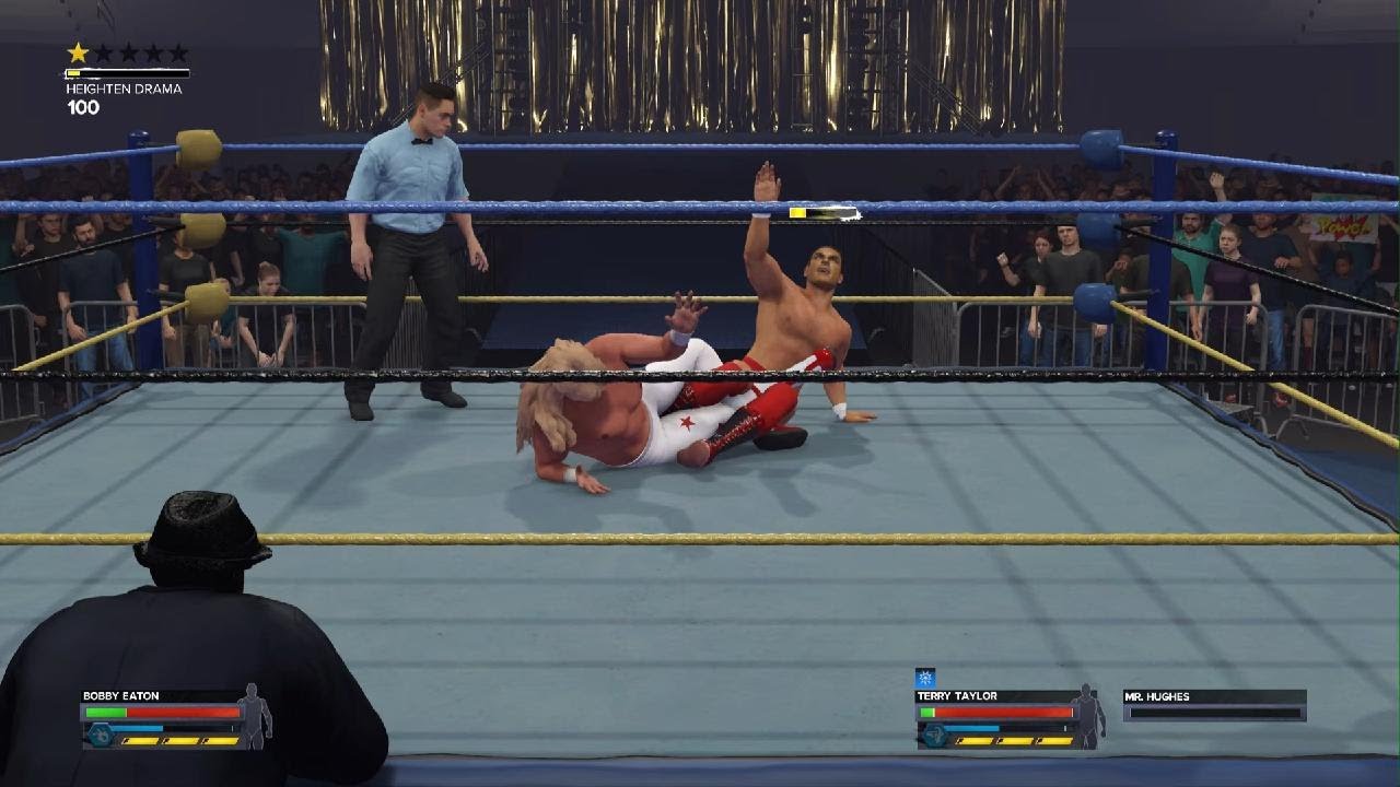 "Beautiful" Bobby Eaton vs. Terry Taylor w/Mr. Hughes - WCW 1991 - YouTube