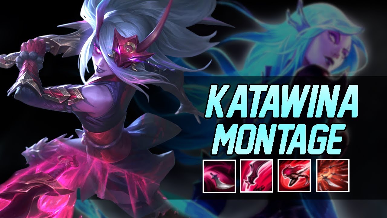 KATAWINA "Challenger Katarina Main" Montage | Best Katarina Plays - YouTube
