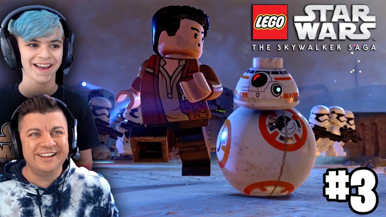 BB8 is Hilarious! LEGO Star Wars (The Force Awakens) The Skywalker Saga ...