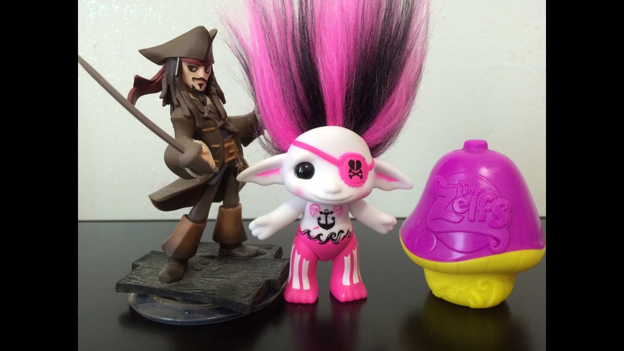 Polly Roger Pirate Zelf Review & Unboxing of Series 4 Zelf Mushroom ...