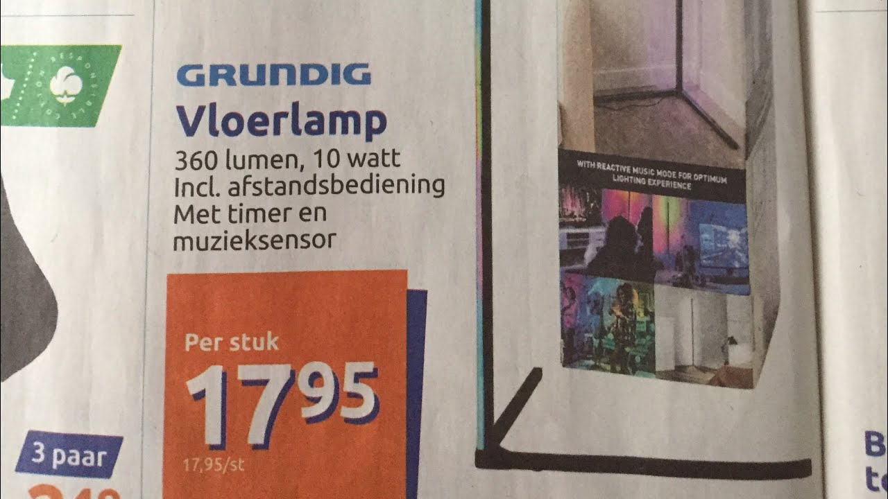 Action shop-Led floor lamp!RGB colors,remote control!music mode!En ...