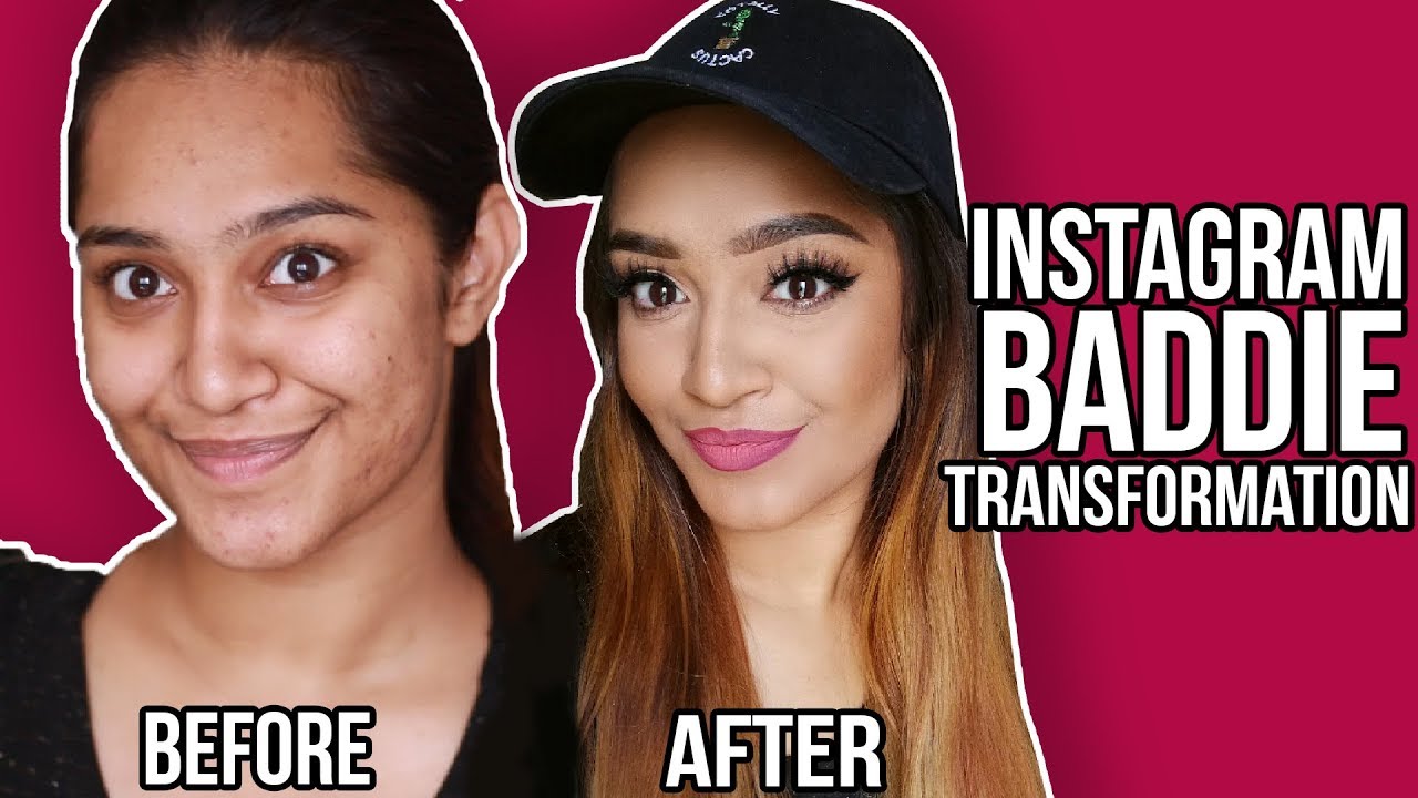 INSTAGRAM BADDIE LOOK - Drugstore VS High End - YouTube