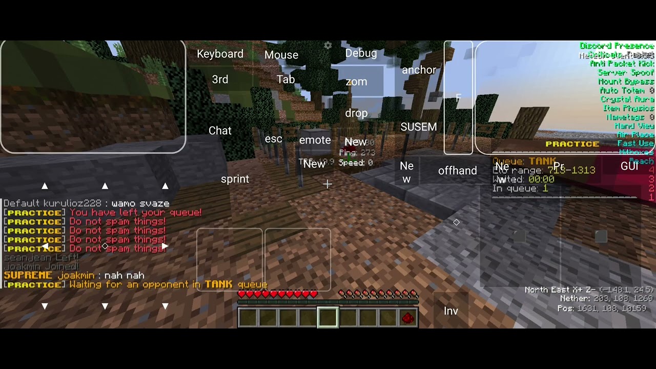 تجربه ميتيور كلاينت (هاك) meteor client (hack) - YouTube