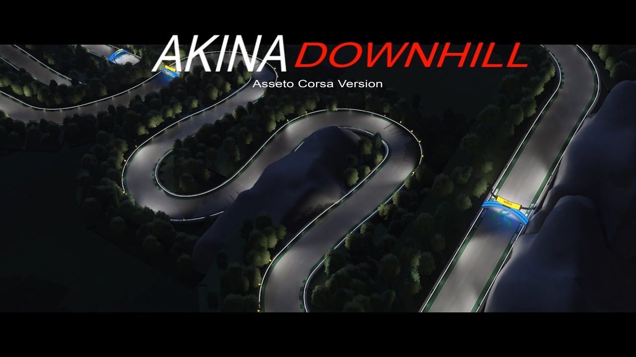 Akina Downhill in Trackmania! - YouTube