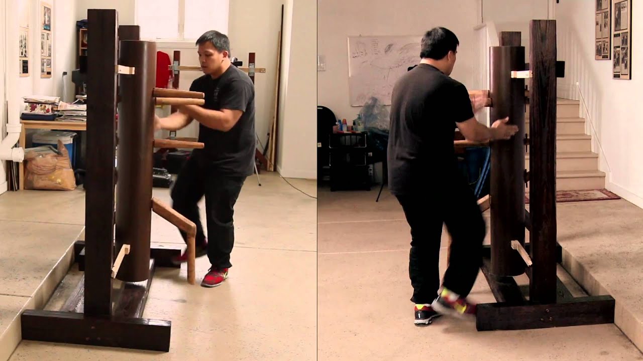 Wing Chun - Wooden dummy Form/Mok Jong - YouTube