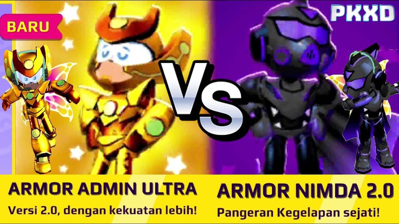 ARMOR NIMDA 2.0 VS ARMOR ADMIN ULTRA, BELI YANG MANA NIH ...? , PKXD - YouTube
