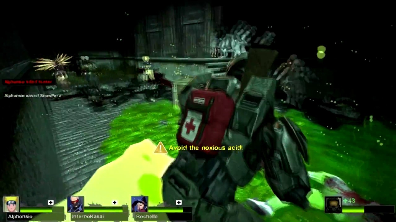 L4D2 Half Life 2 RavenHolm map - YouTube