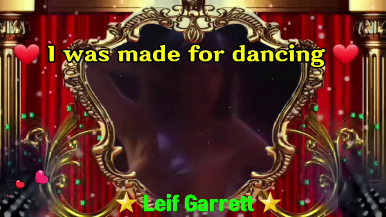I was made for dancing(Leif Garrett) - YouTube