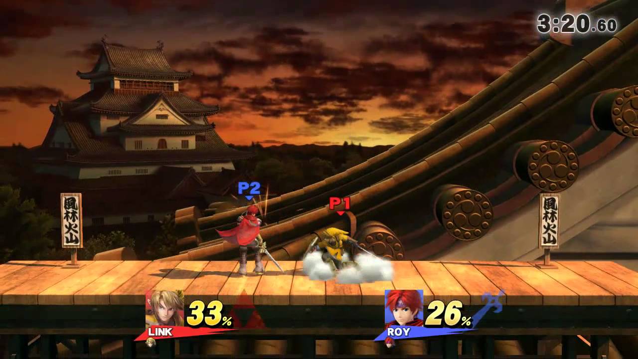 SSB4 Online Link vs Roy - YouTube