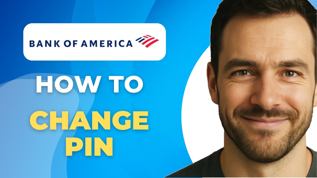 How to change PIN Bank of America Card - YouTube