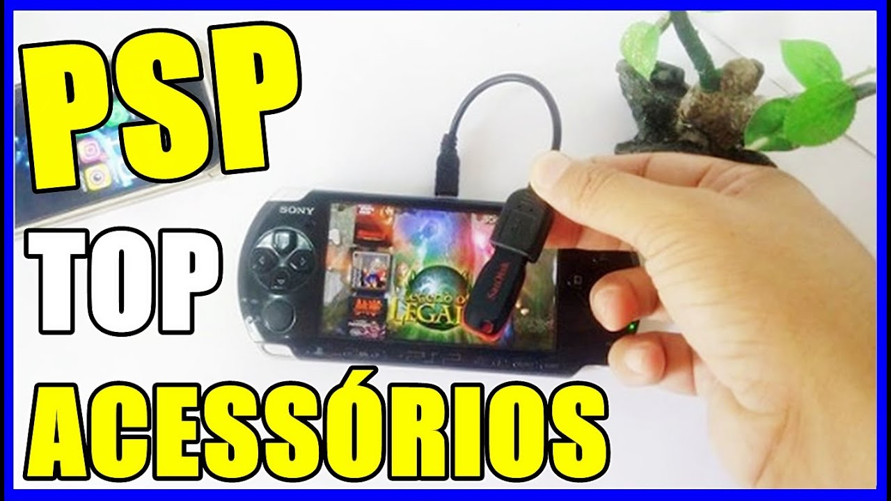 TOP 5 ACESSÓRIOS PARA PSP | MELHORES GADGETS PARA PORTATIL DA SONY ...