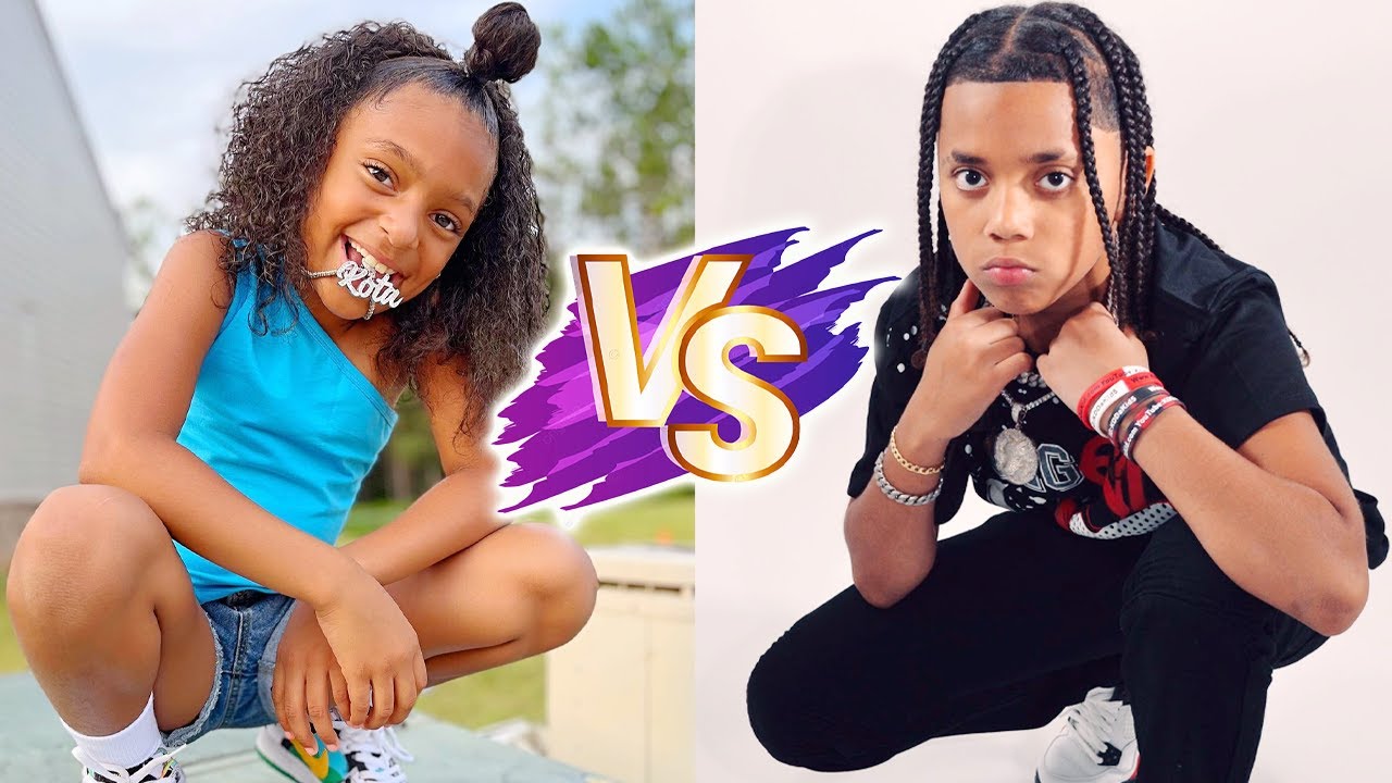 KD DA KID VS KOTA CAKE (Dakota Nicole) Natural Transformation 🌟 2023 ...