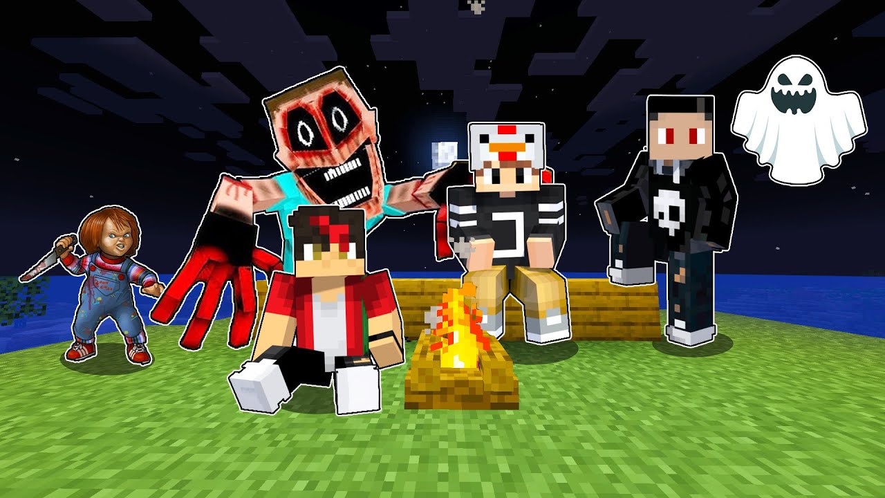 Island With Every Horror Mod - YouTube