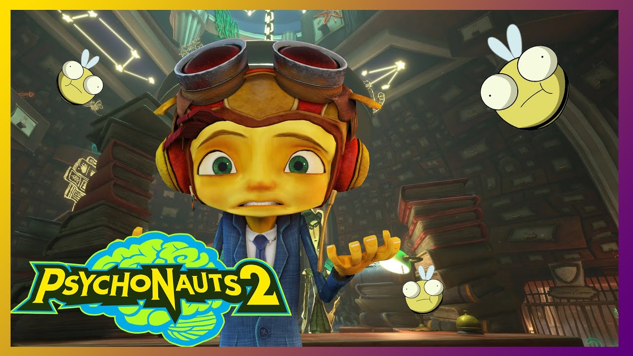 [Psychonauts 2] Libraries and the Bees #vtuber - YouTube