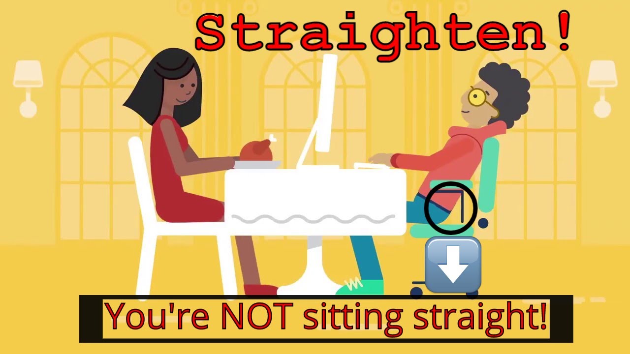 Sit Straight, Be Healthy! - YouTube