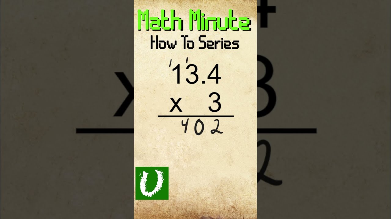How To Multiply Decimals By Whole Numbers shorts YouTube How To Multiply Decimals By Whole Numbers shorts YouTube