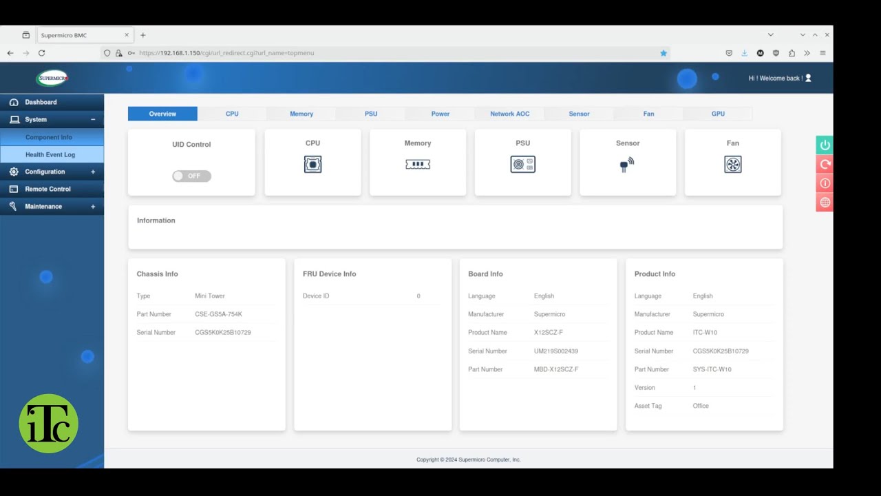How to change FRU information on Supermicro servers using ipmicfg # ...