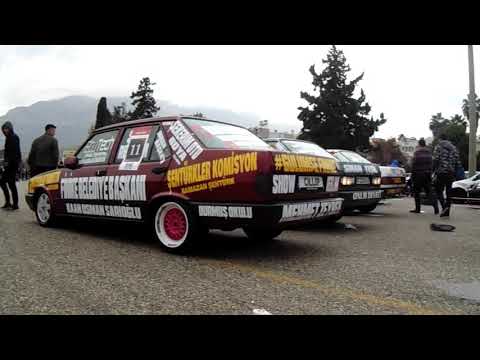 TOFAŞ doğan lastik yakma