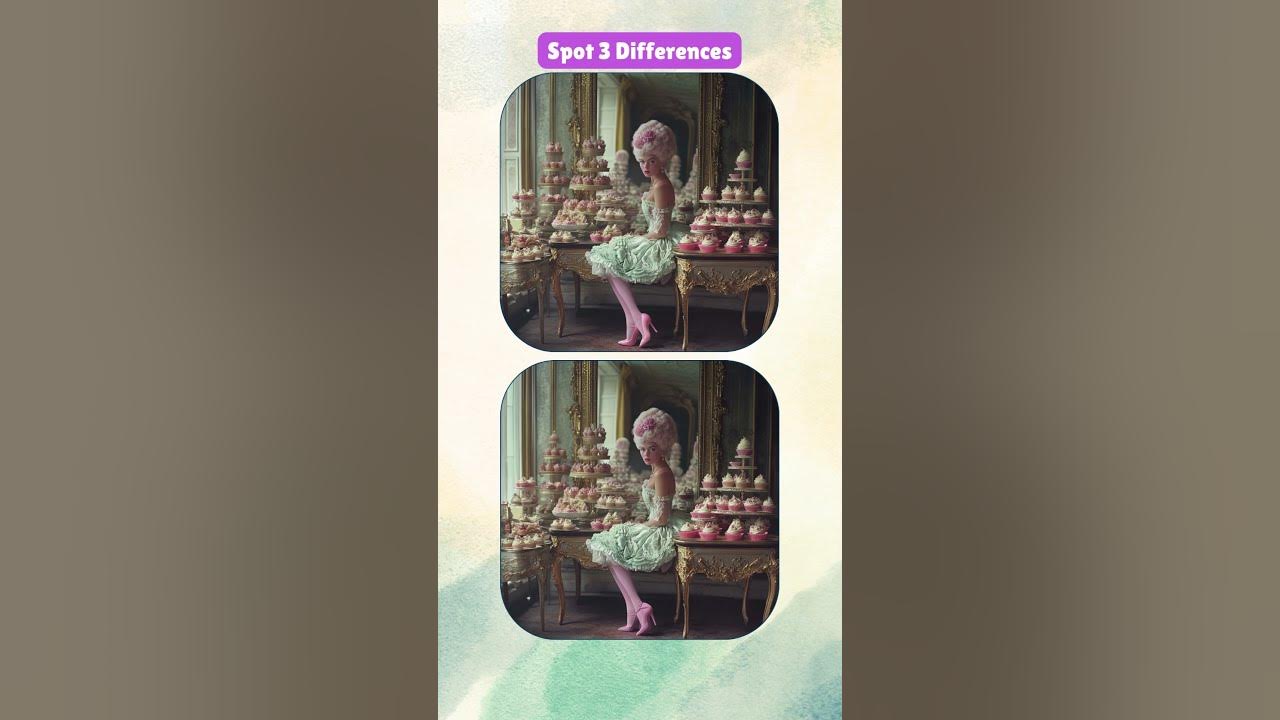 Spot the Difference Game Cupcakes #findthedifference #spotthediference ...