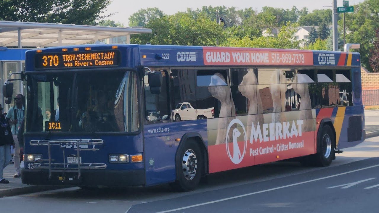 Ride on cdta: 2022 Gillig Advantage Low floor 4227 on route 12 - YouTube