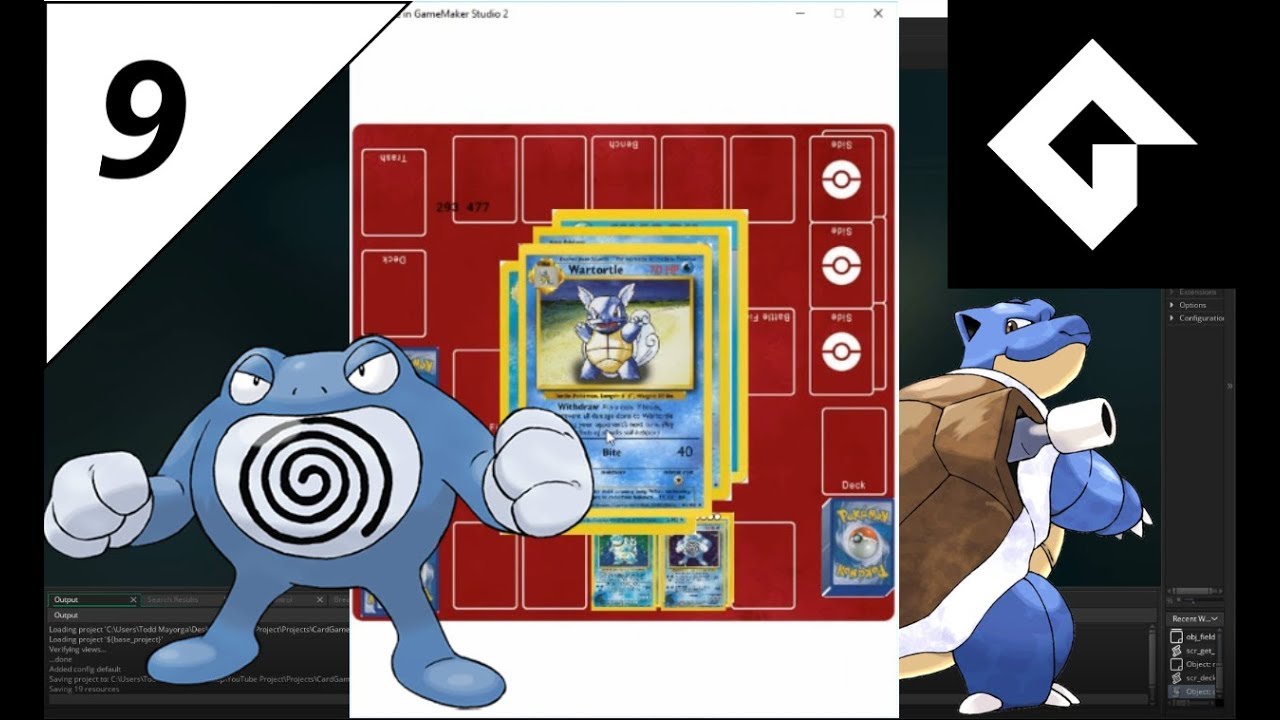 9: How to Evolve Pokemon / Select Cards from a Pile in GameMaker Studio ...